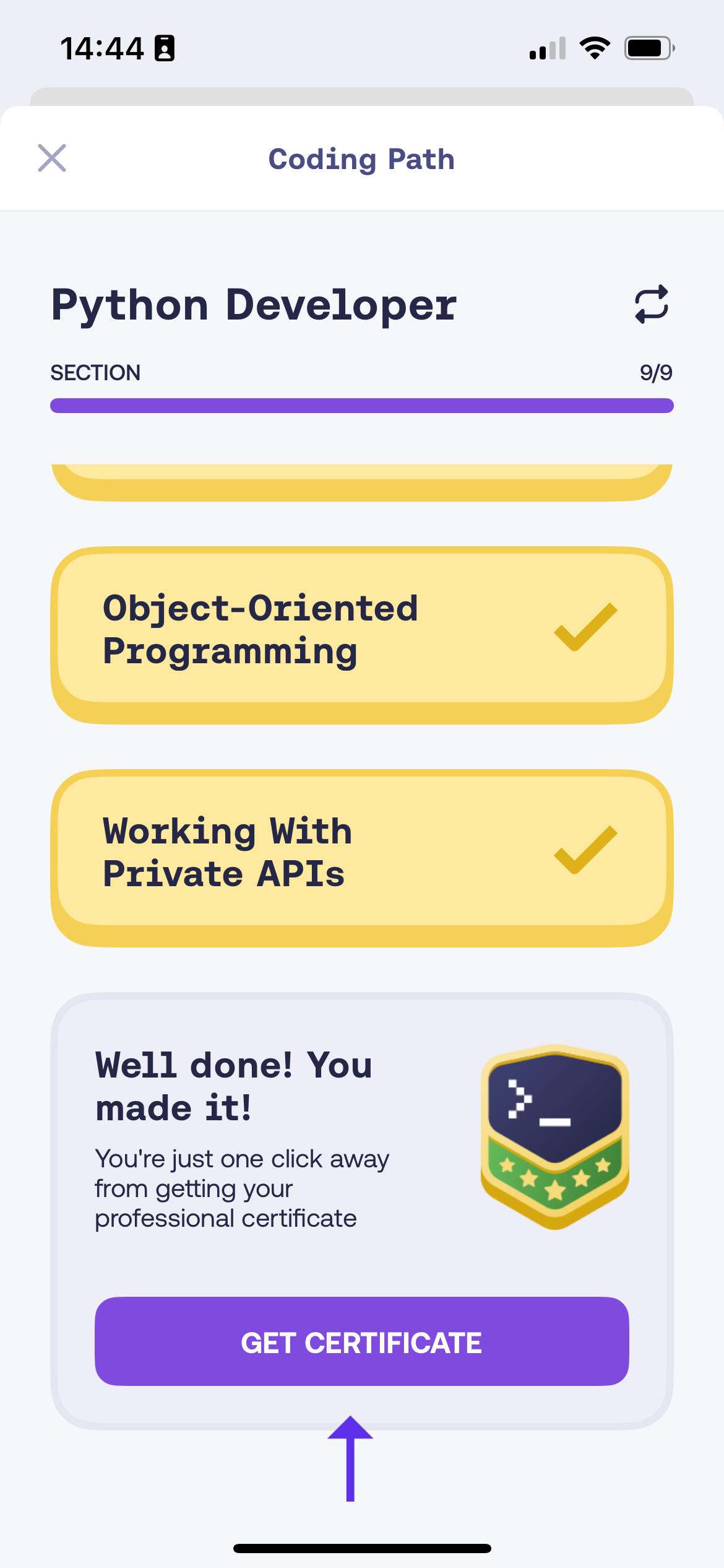 How can I get my Mimo certificate? – Mimo